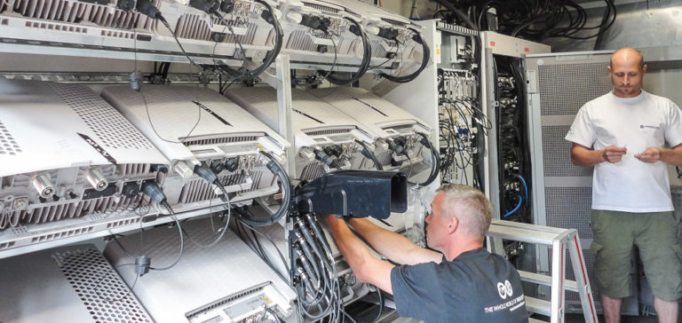 Mobilfunkstationen mit „high speed“ unterwegs - Kremsmüller Anlagenbau